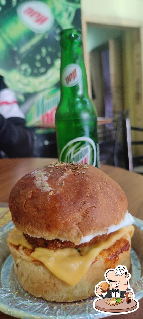 Menu at Burger Land, Ujjain