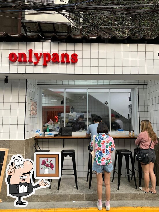 Menu at Onlypans Taqueria restaurant, Makati