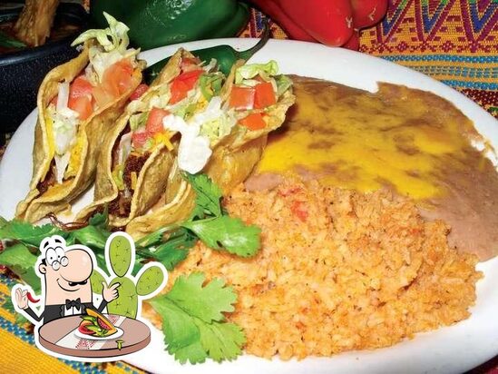 Menu at Casa Mañana restaurant, Safford