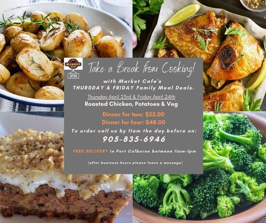 Menu at Market Cafe, Port Colborne, 230 Main St W Unit 1