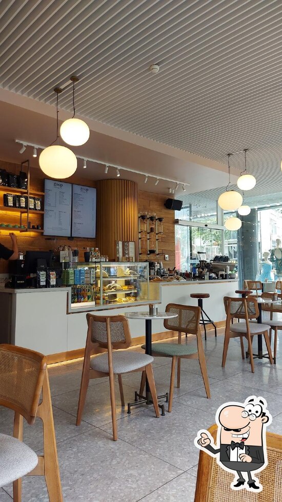 Menu at goop coffee Co., Istanbul