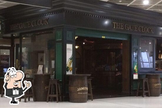 Menu at The Gate Clock pub & bar, Dublin, Terminal 1