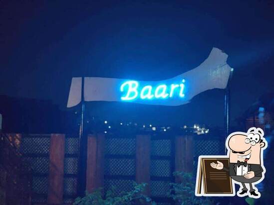 Menu at Baari restaurant, Jodhpur, Fort Rd