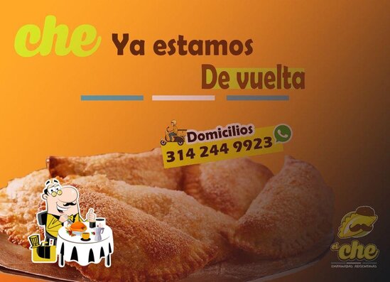 Menu at El Che Empanadas restaurant, Ibagué, Cl. 44 #9b1