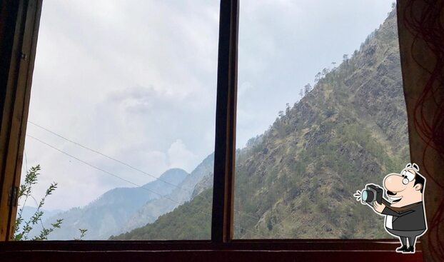 Menu at Jim Morrison Cafe, Kasol