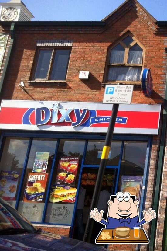 Menu at Dixy Chicken fast food, Birmingham, 2 Newbridge Road