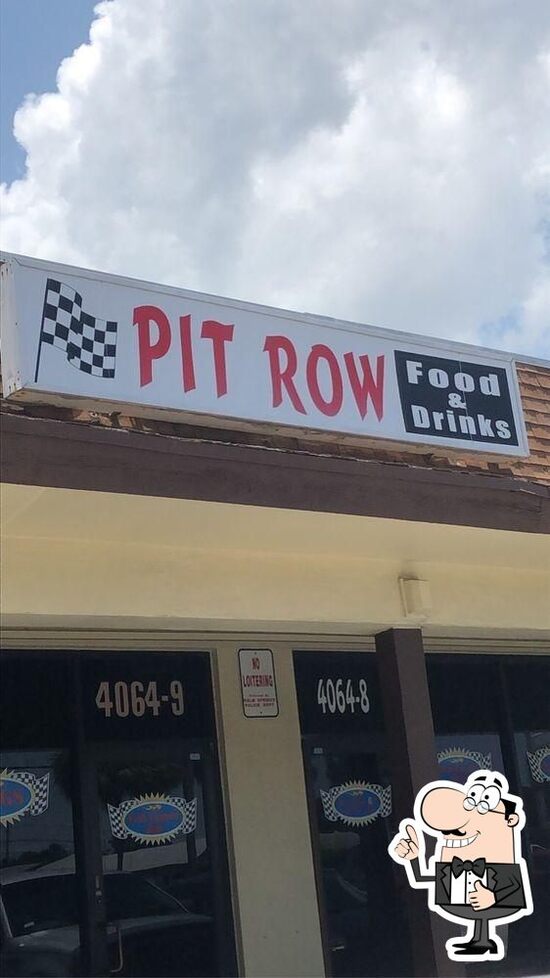 Menu at Pit Row Bar and Grill, Palm Springs