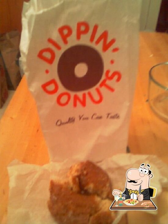 Menu at Dippin Donuts restaurant, Fitchburg