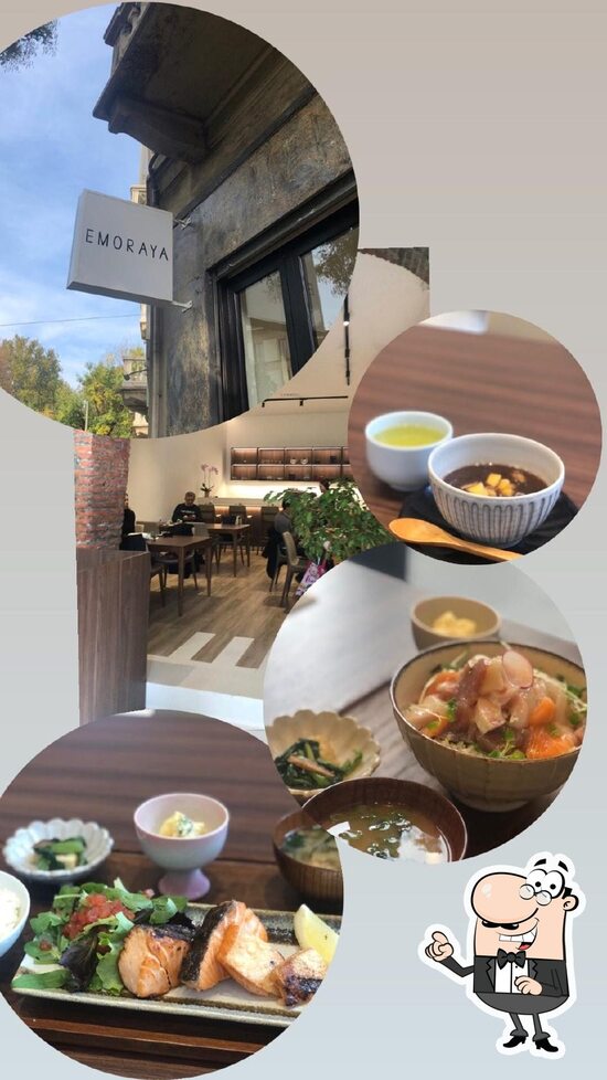 Menu at Emoraya restaurant, Milan