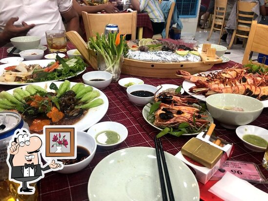 Menu at Cho Hai San restaurant, Ho Chi Minh City, 167 Đường số 7
