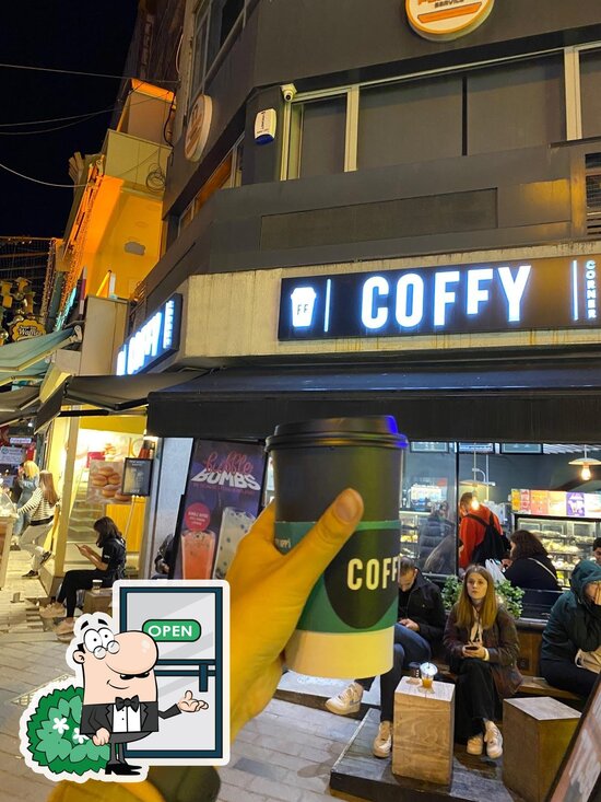 Menu at İstanbul Bahariye Coffy, Istanbul