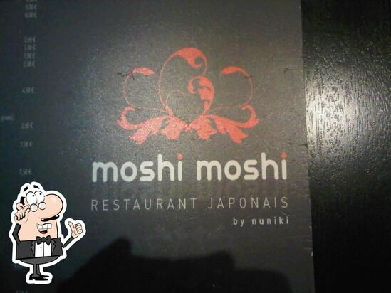 Menu at Moshi moshi restaurant, Montpellier