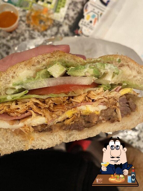 Menu at Tortas Factory Del DF restaurant, Doraville