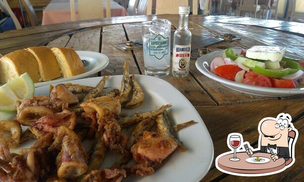 Menu at Zephyros Sea food restaurant - Itea, Itea