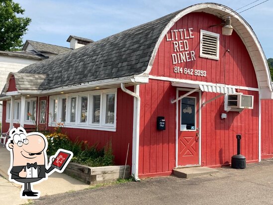 Menu at The Little Red Diner restaurant, Port Allegany
