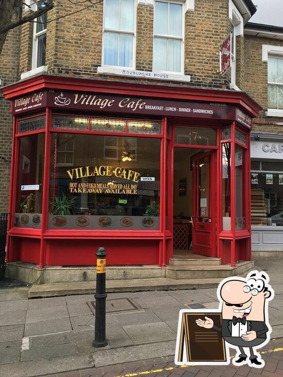 Menu at The Village Cafe, London, 17A Roehampton High St