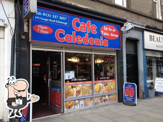 Menu at Caledonia Cafe & Bistro, Edinburgh