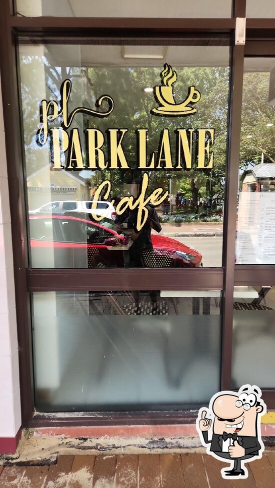 Menu at Park lane cafe, Richmond