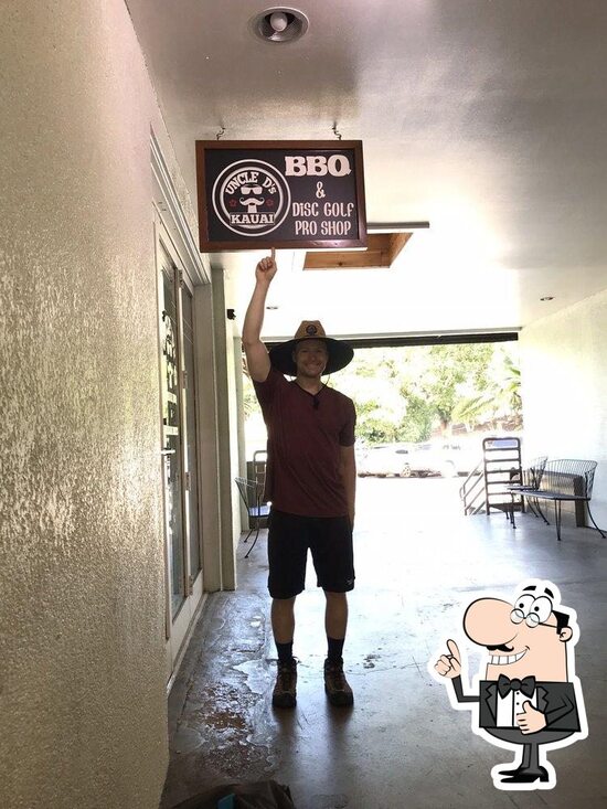 Menu at Uncle D's Kauai BBQ, Lihue