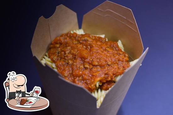 Menu au Pasta Box, Fribourg