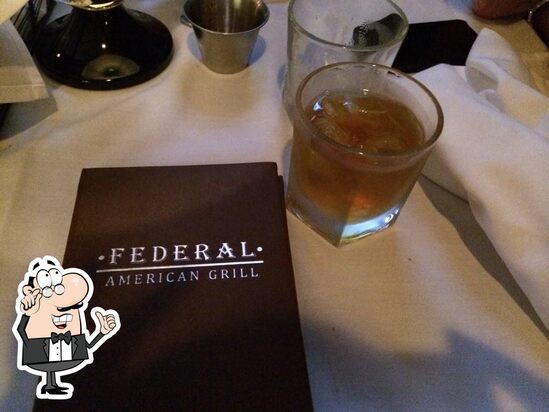 Menu at Federal American Grill pub & bar, Houston, 510 Shepherd Dr