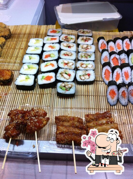 Menu at Sen Sushi restaurant, Auckland, Glenfield Mall Westfield