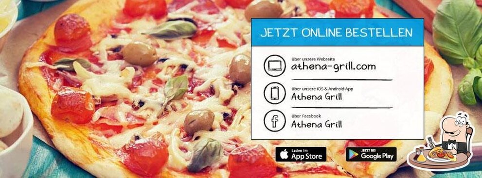 Speisekarte von ATHENA GRILL restaurant, Preußisch Oldendorf