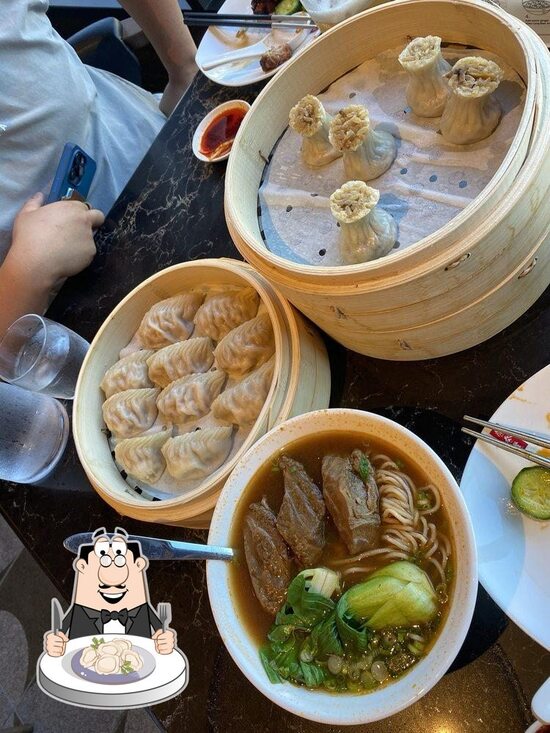 Menu at Din Tai Fung restaurant, Anaheim