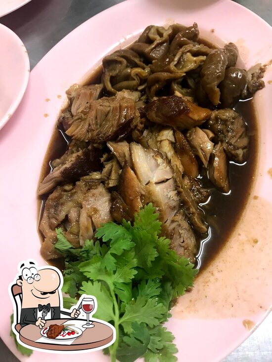 Menu at Hongte Pork Leg restaurant, Bangkok, 1 Sathu Pradit Rd