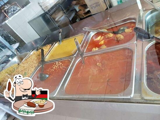 Menu at Afghan Sufra restaurant, Lakemba