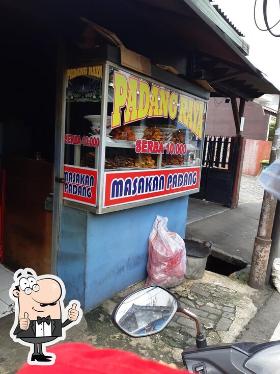 Menu at Padang Raya, South Jakarta, 1