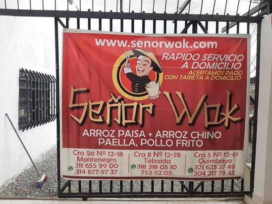 Carta de Restaurante SEÑOR WOK, Circasia