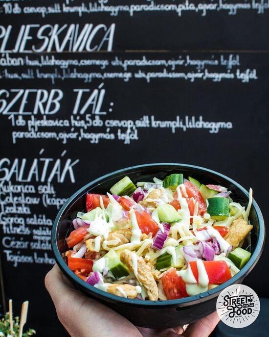 Menu at Tik Tok Street Food restaurant, Szeged