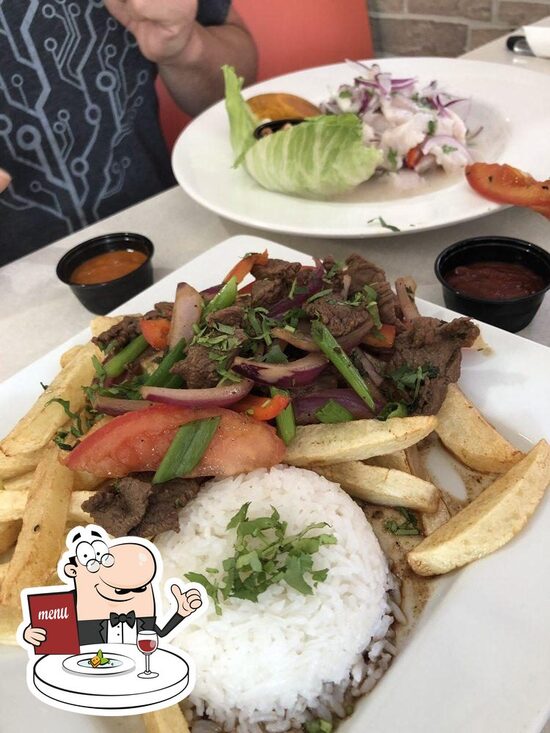 Menu at El Sabor Peruano restaurant, Des Moines