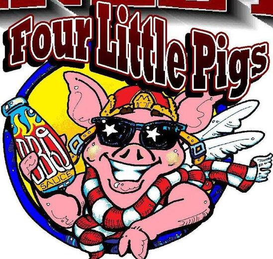 Menu at Four Little Pigs BBQ Restaurant, Benton
