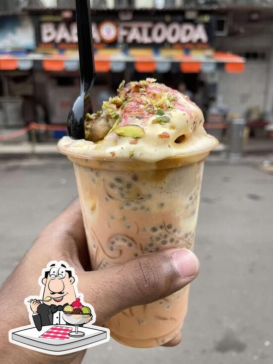 Menu at Baba Falooda, Mumbai, 1-2