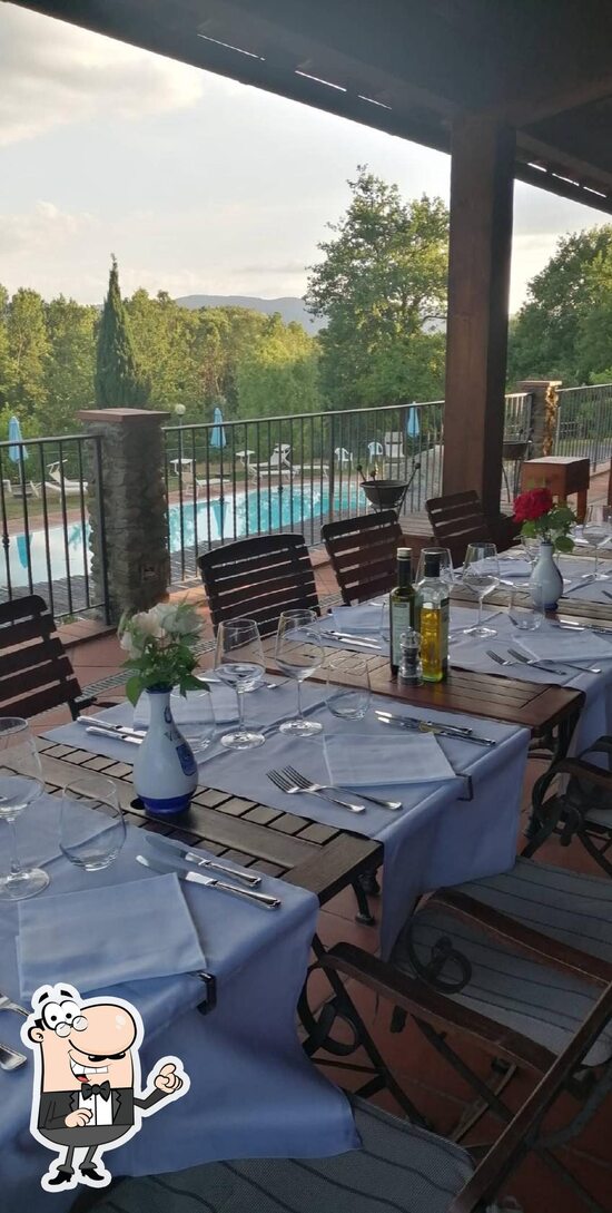 Menu at Villa Rigacci Hotel restaurant, Vaggio