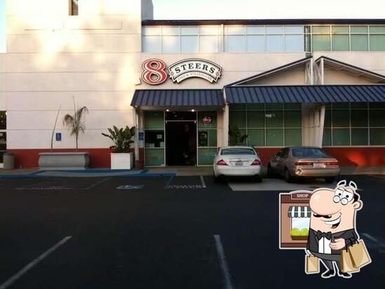 Menu at 8 Steers steakhouse, Santa Ana, S Harbor Blvd
