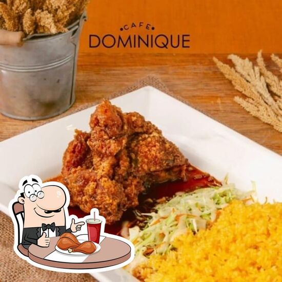 Menu at Cafe Dominique, Quezon City
