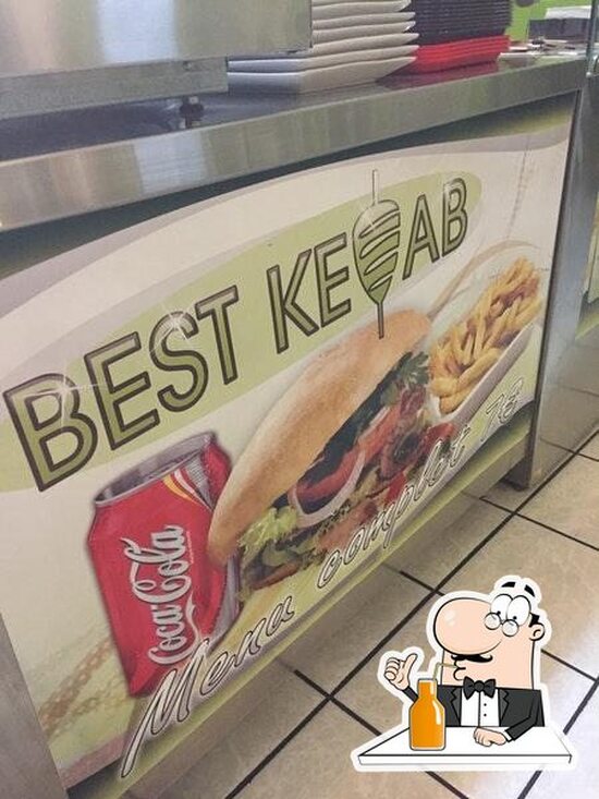 Menu at The Best Kebab Sàrl restaurant, Luxembourg City
