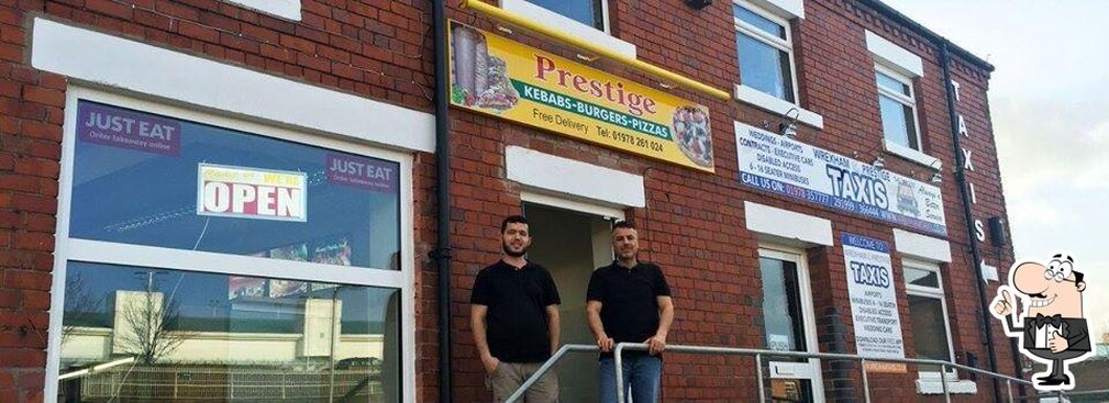Menu at Prestige Kebabs pizzeria, Wrexham