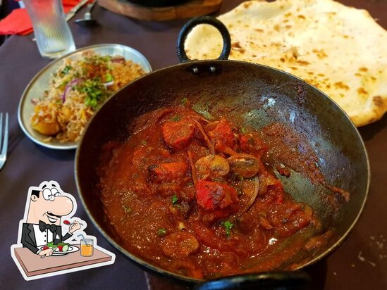 Menu at Ramna Balti restaurant, Shrewsbury