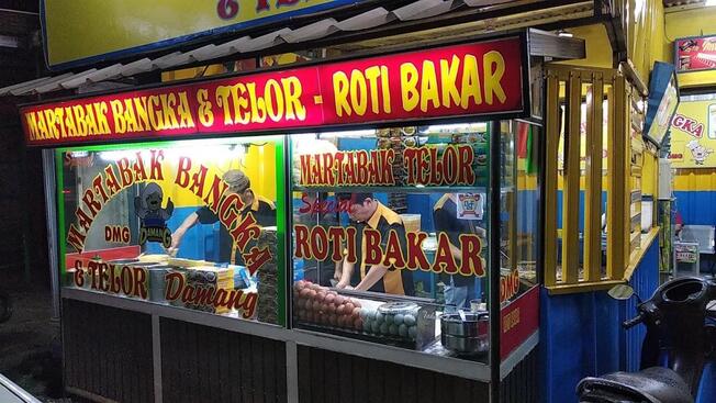 Menu at Martabak Bangka Damang restaurant, Natar