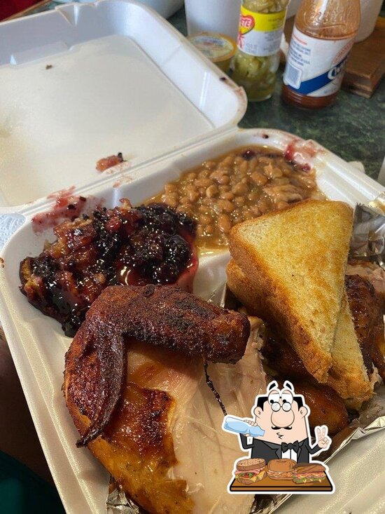 Menu at BBQ 65, Greenville