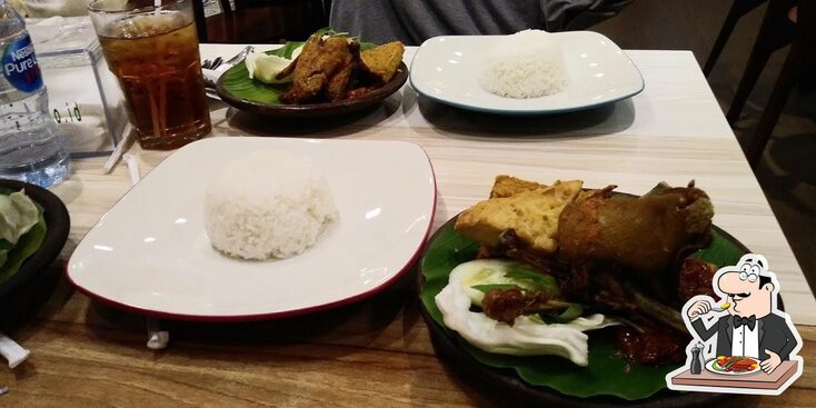 Menu at Cobek Penyet restaurant, Central Jakarta, RV89+W5Q
