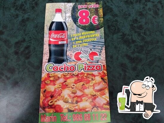Carta del restaurante CACHO PIZZA, Marín