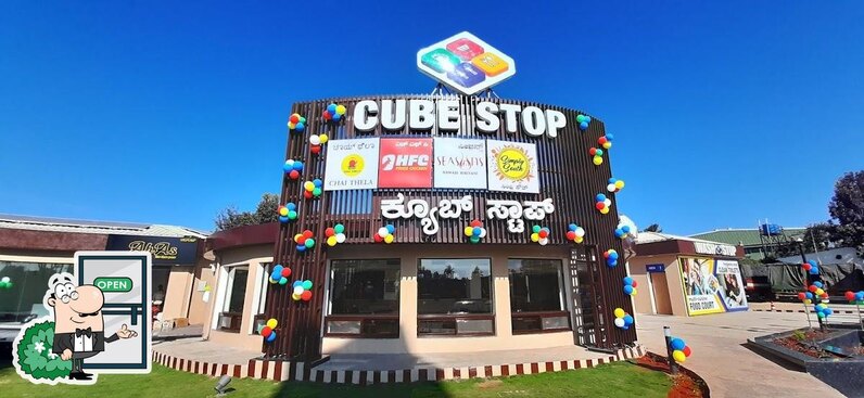 Menu at Cube Stop, Chikkaballapura