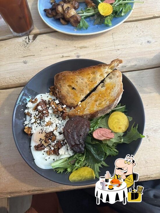 Menu at Two Pups by day, Notions by night cafe, Dublin