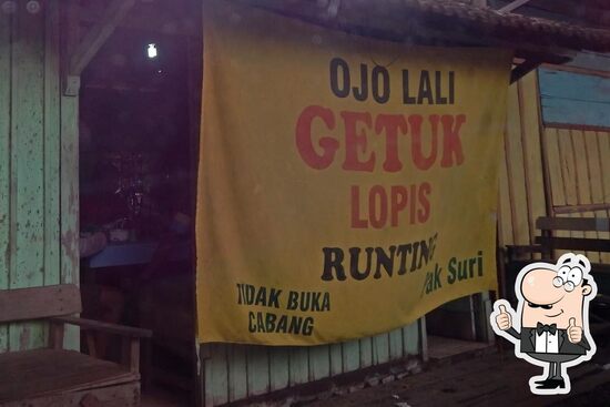 Menu at Getuk Dan Lopis Ojo Lali restaurant, Pati