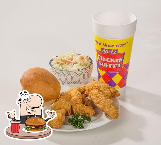 Menu at Hartz Chicken Buffet fast food, Baytown, 308 N Alexander Dr
